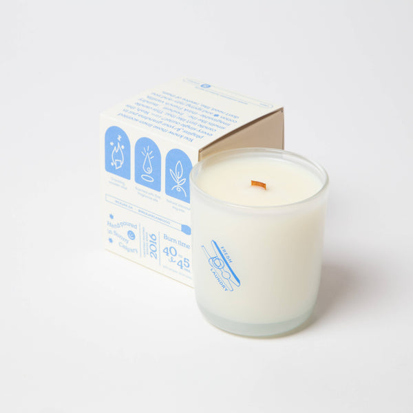Milkjar Fresh Laundry Candle - Living Fresh Home Goods + Flower Shop