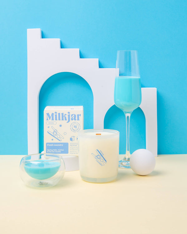 Milkjar Fresh Laundry Candle - Living Fresh Home Goods + Flower Shop